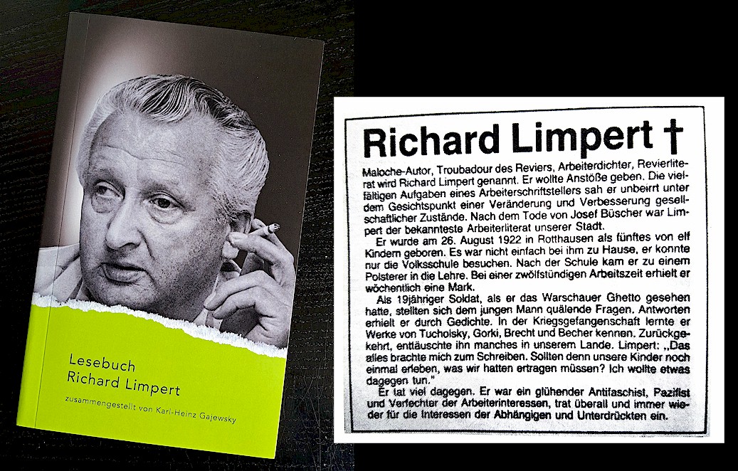 Literatur der Arbeitswelt: Richard Limpert – im Schallarchiv Reviercast ...